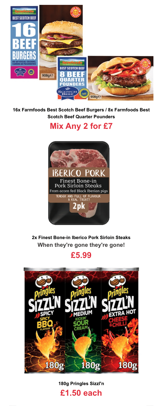 Farmfoods offers, vouchers and latest deals this week - Skint Dad