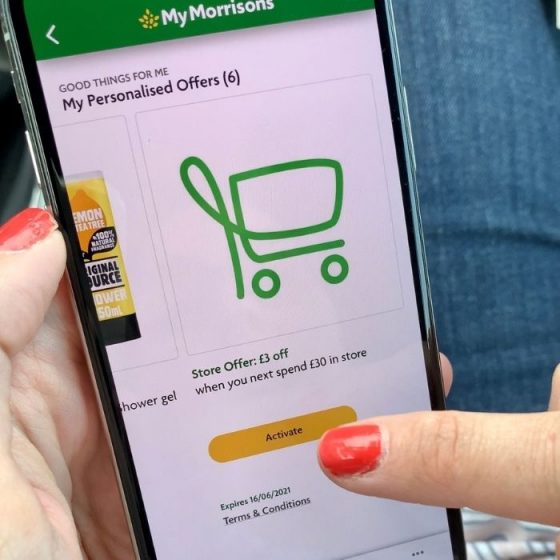 My Morrisons app gets you instant money off your food shop - Skint Dad