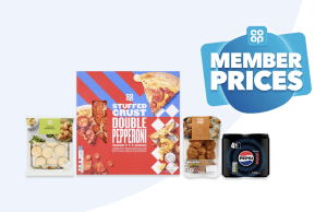 Co-op pizza deal - Super Saver £10 pizzas and drinks offer - Skint Dad
