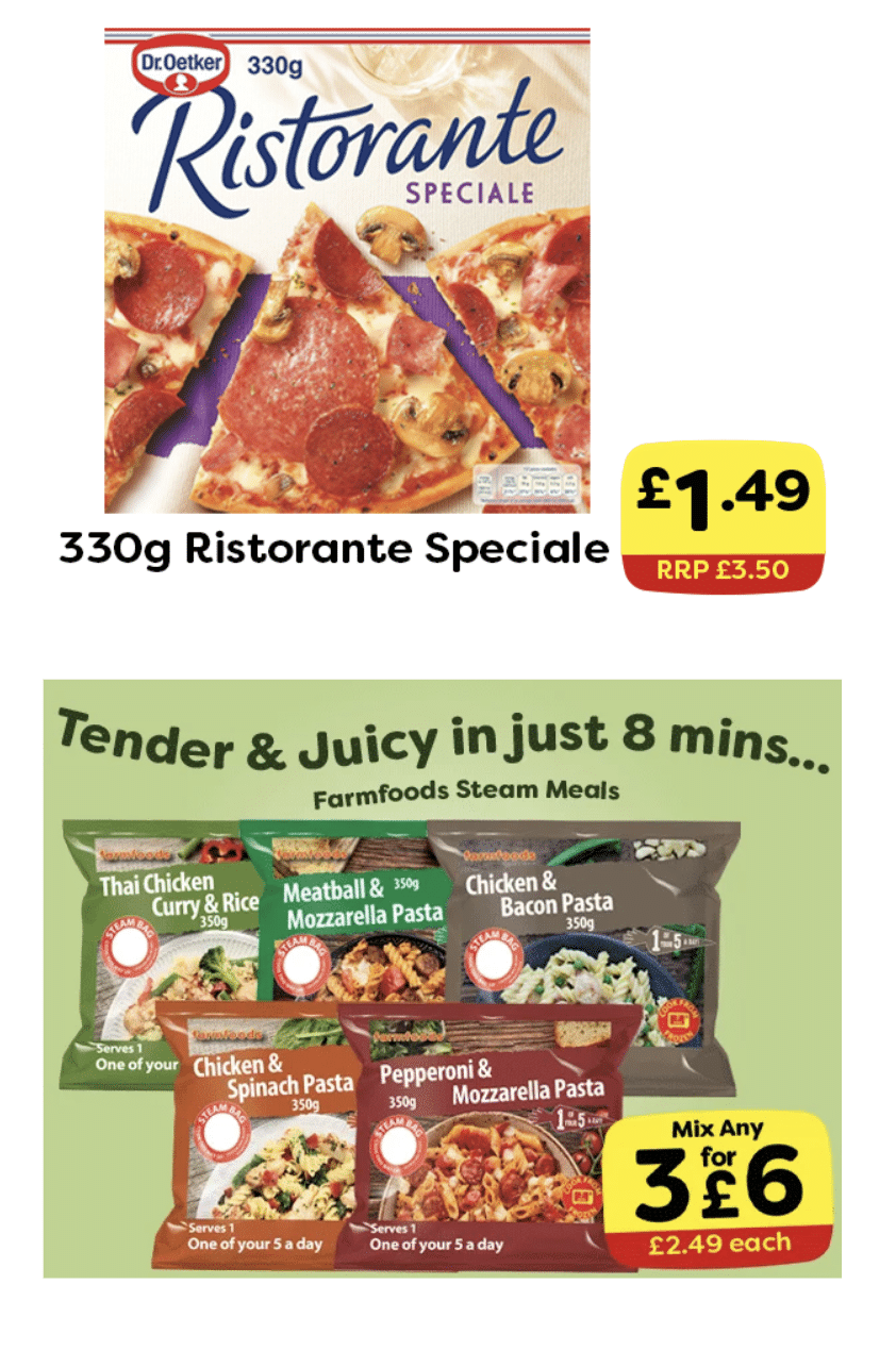 Farmfoods offers, vouchers and latest deals this week - Skint Dad