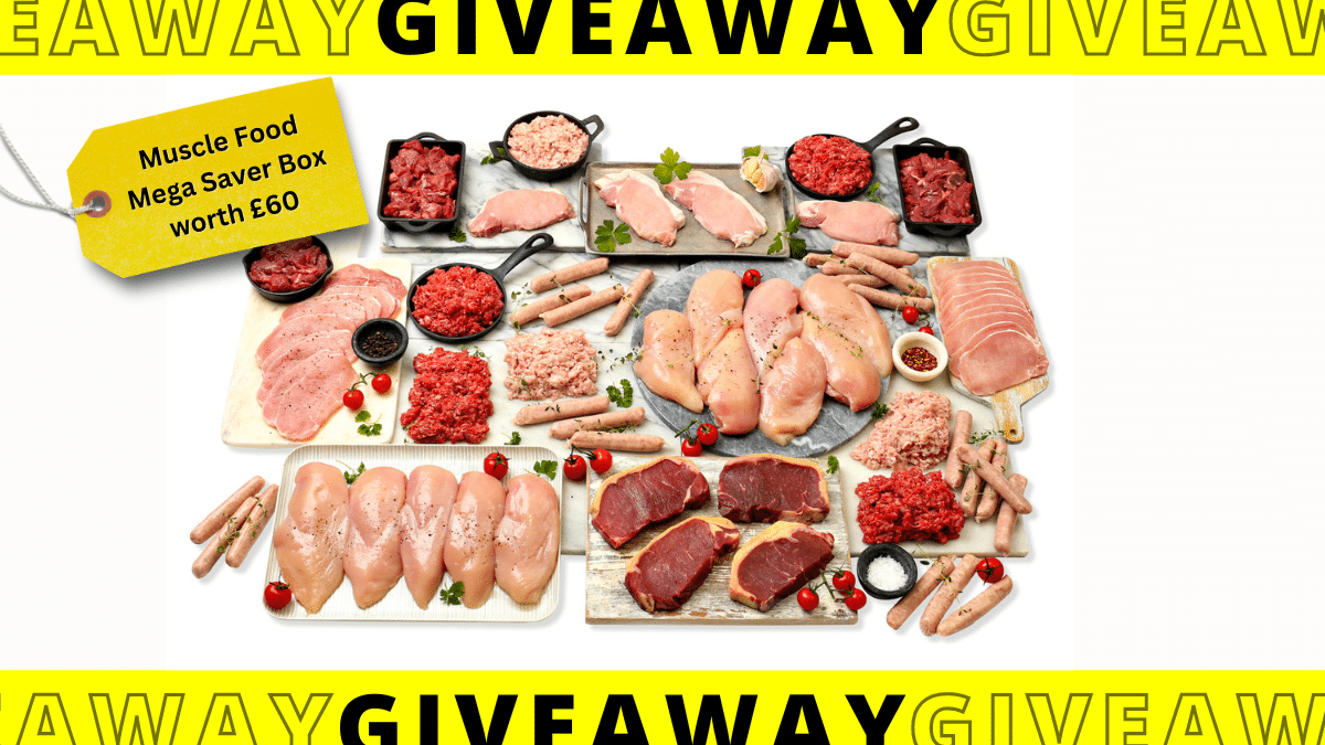 Win a Mega Saver Box Hamper from Muscle Food worth £60 - Skint Dad