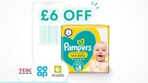 Free Pampers nappies and money off vouchers - ongoing offer - Skint Dad